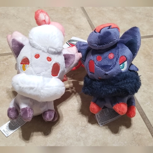 Pokemon | Toys | Pokemon Center Zorua Hisuian Zorua Parallel Pairs ...